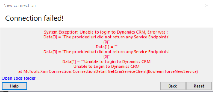 Setup Xrmtoolbox Connection For Azure China Hosted Dataverse